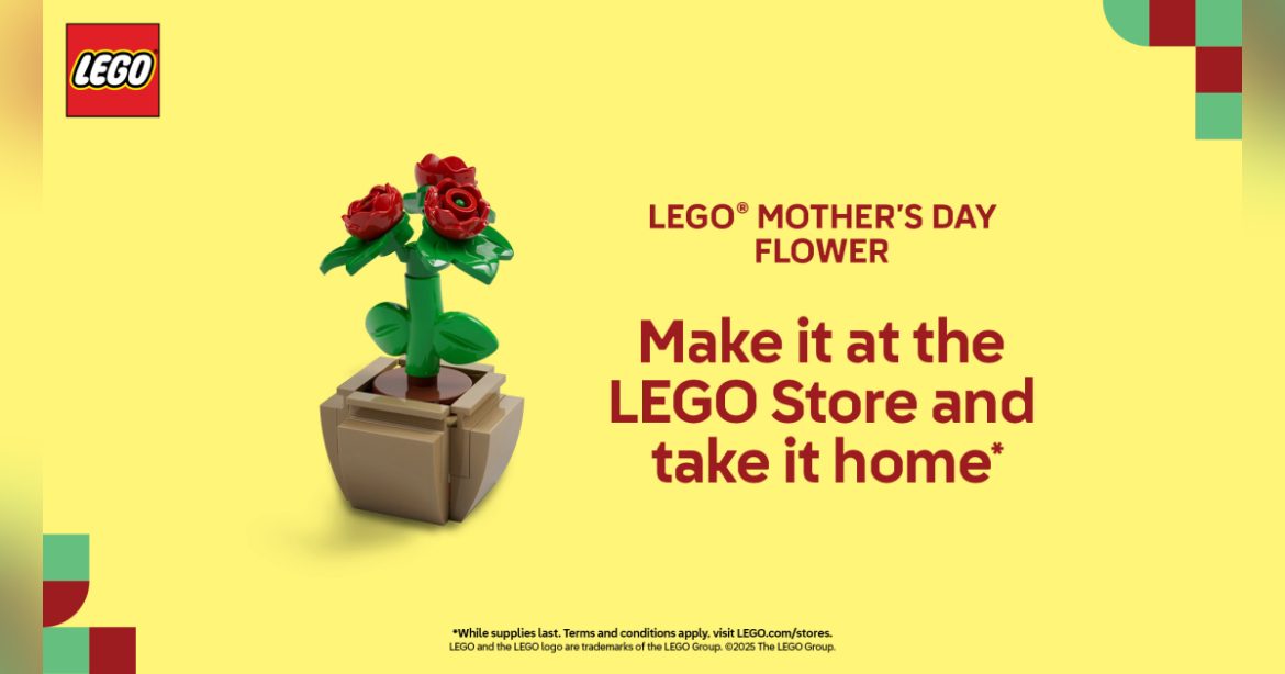 Build a LEGO® Mother's Day Flower at The LEGO® Store and take it home ...